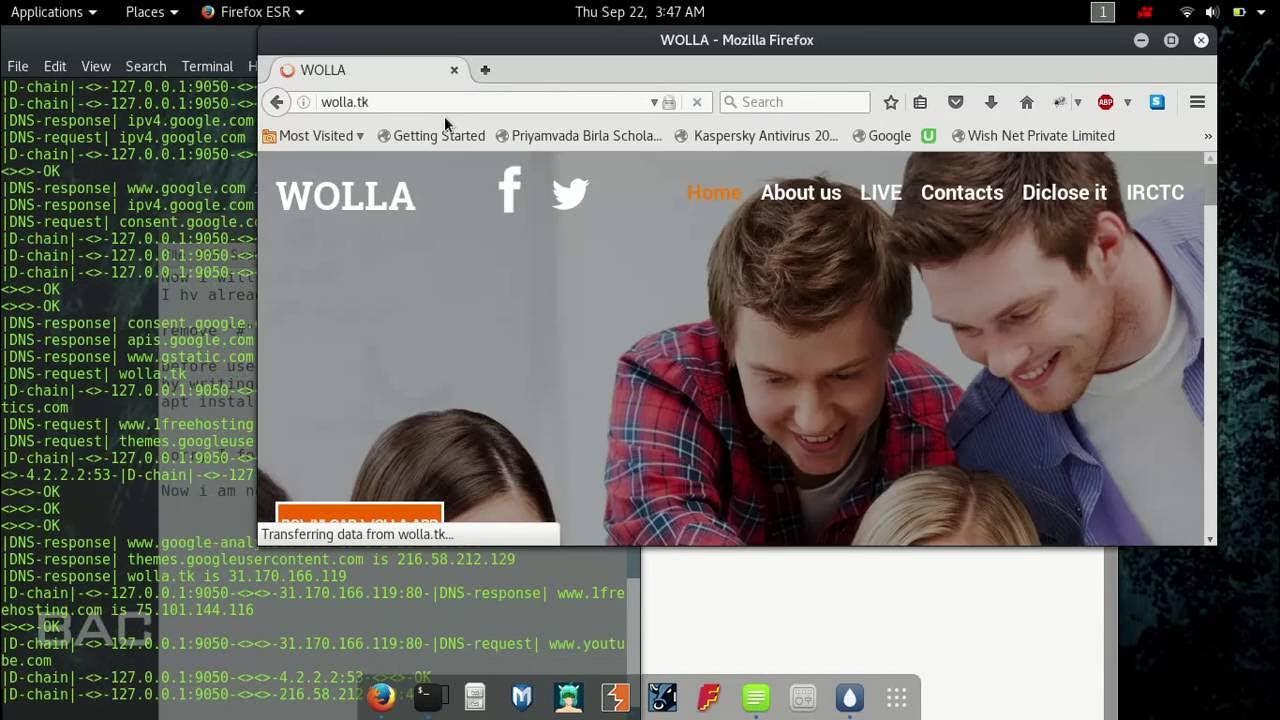 Hide ip address & location by proxychains feel free to use torrent - YouTube