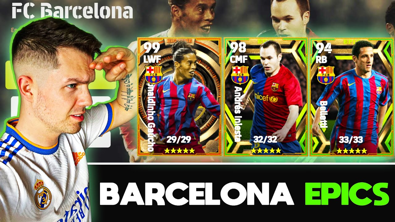 eFootball 2023 | BARCELONA EPICS - BIG TIME RONALDINHO is INSANE - YouTube