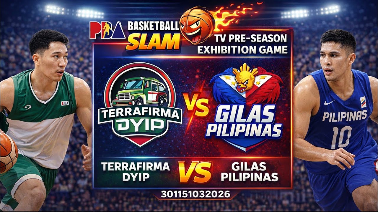 PBA BASKETBALL SLAM TV PRE-SEASON EXHIBITION GAME TERRAFIRMA DYIP VS ...