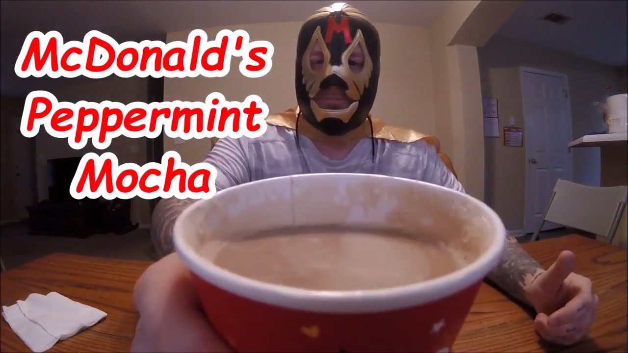 McDonald's Peppermint Mocha - YouTube