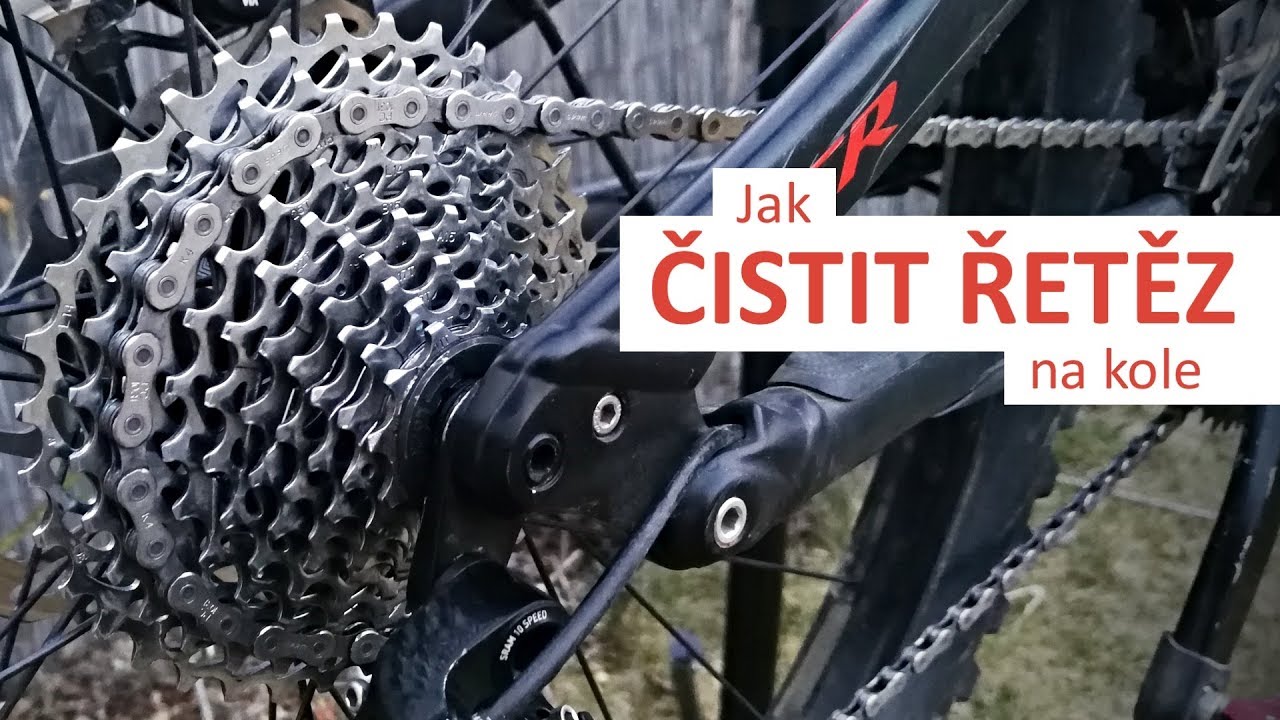 Jak čistit řetěz na kole: je hned několik možností - YouTube