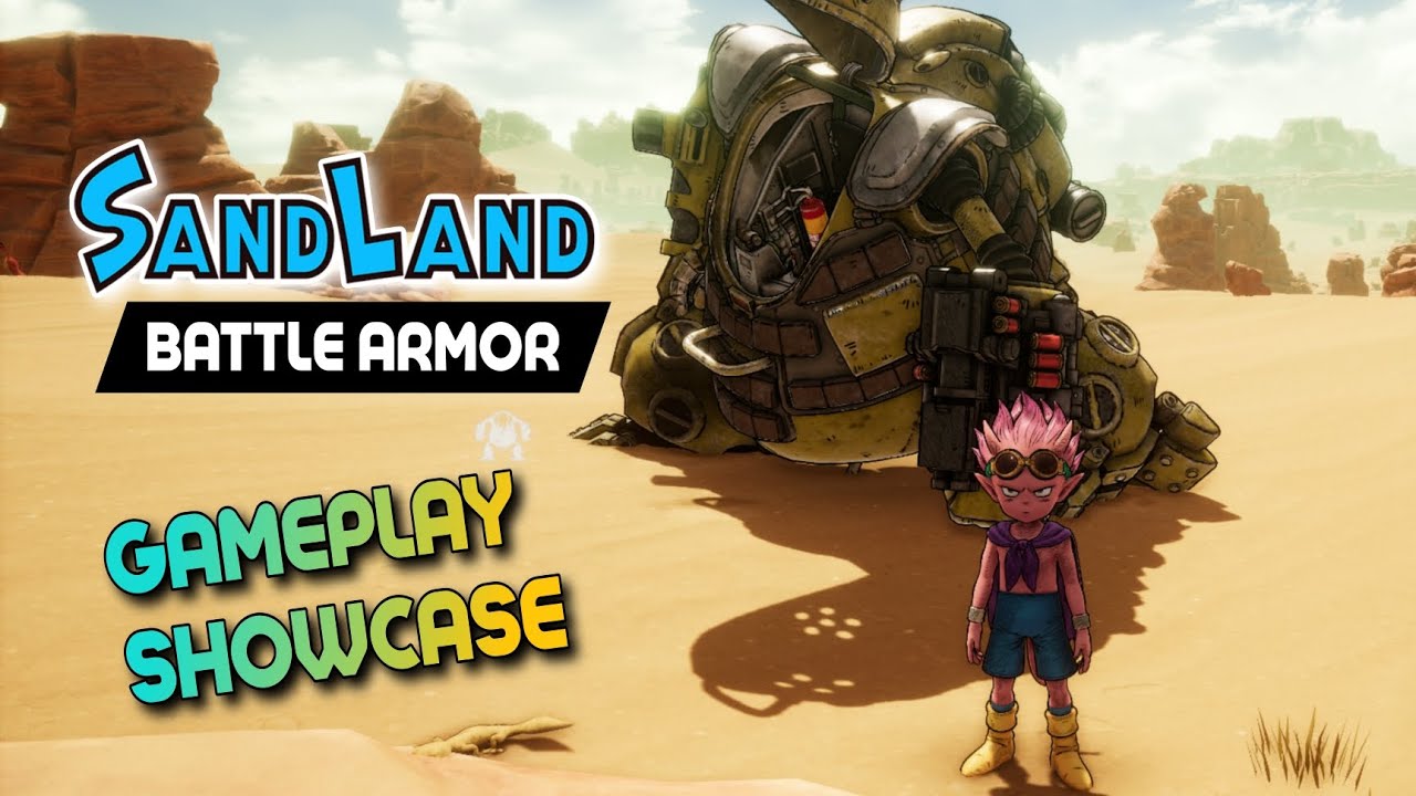 SAND LAND (PS5): Battle Armor Gameplay Showcase | Weapons Showcase ...