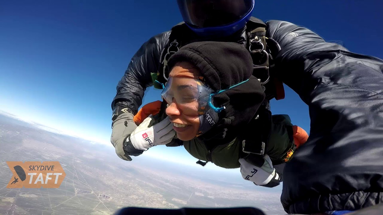 Tandem Skydive | Jaime Malone from Inglewood, CA - YouTube