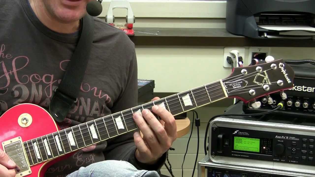 Guitar Lesson - Basic Rock Improvisation - YouTube
