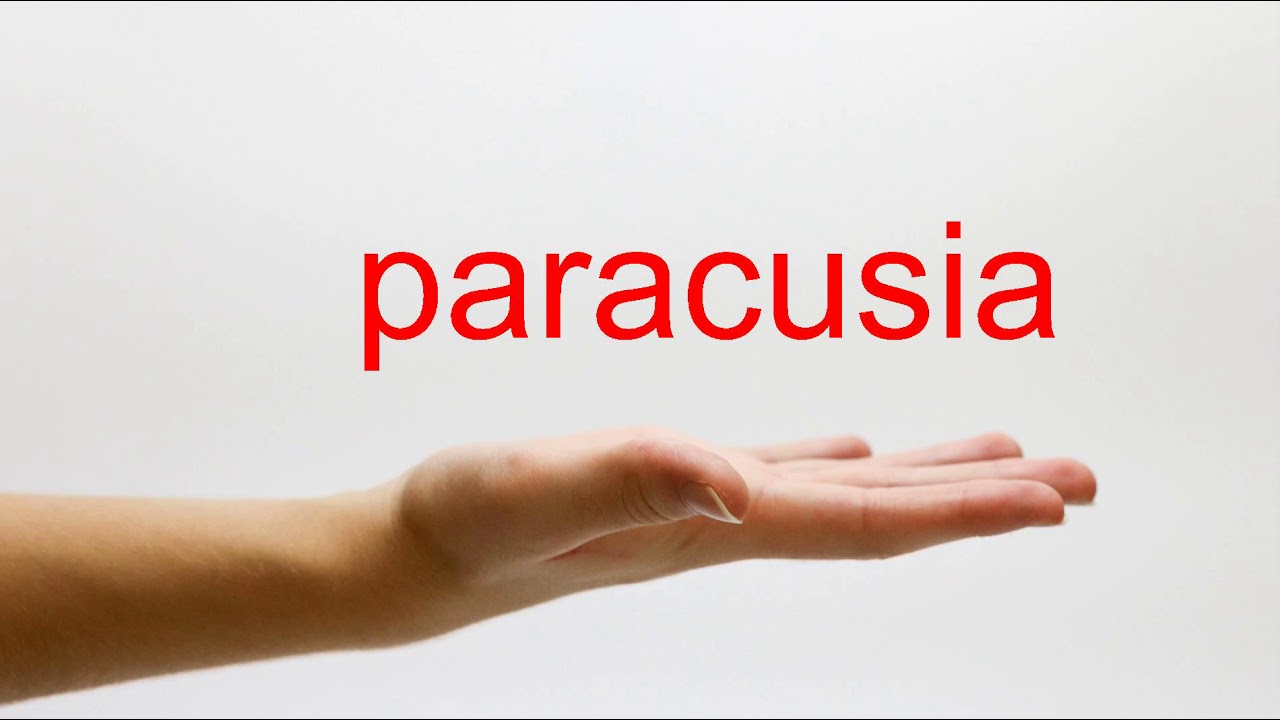 How to Pronounce paracusia - American English - YouTube