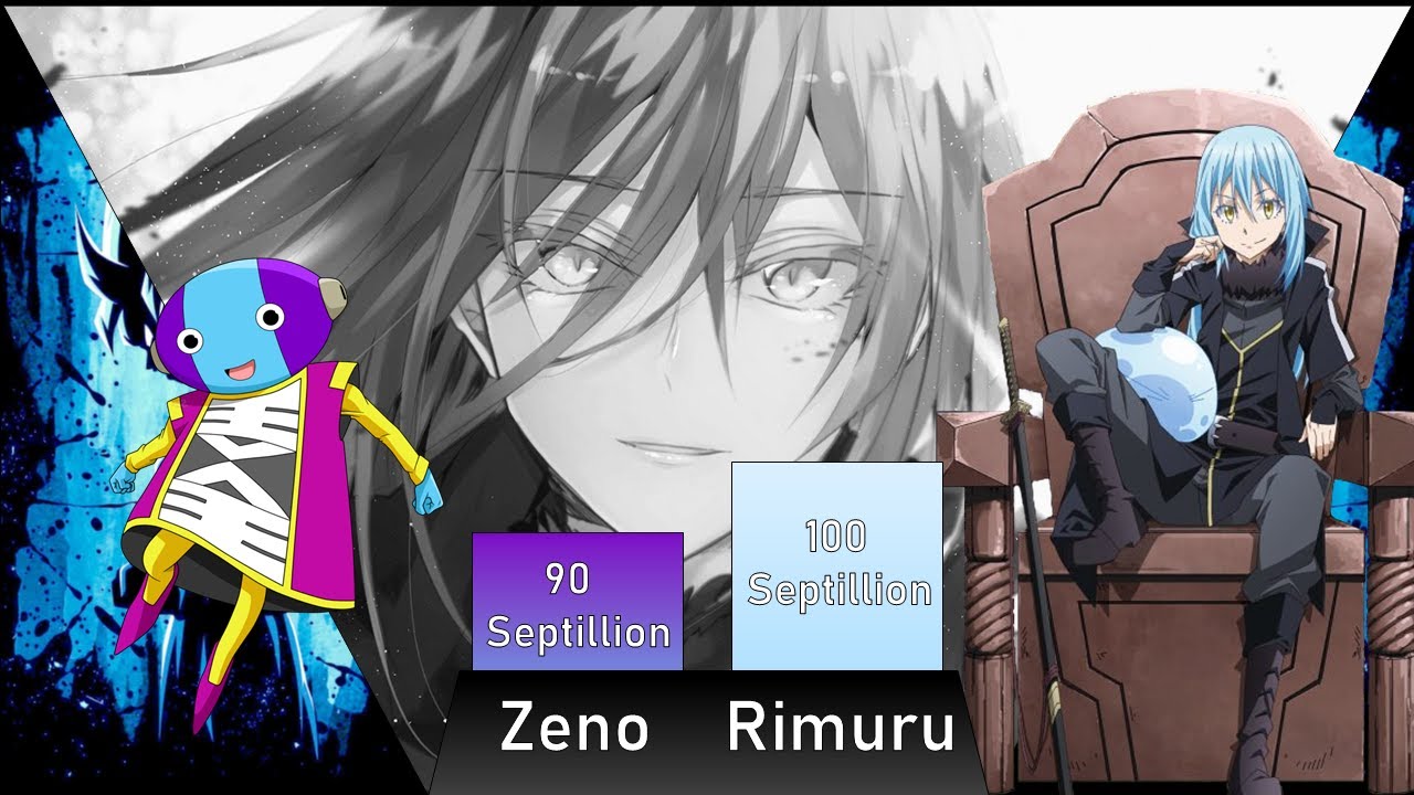 Zeno Vs Rimuru Power Level - YouTube