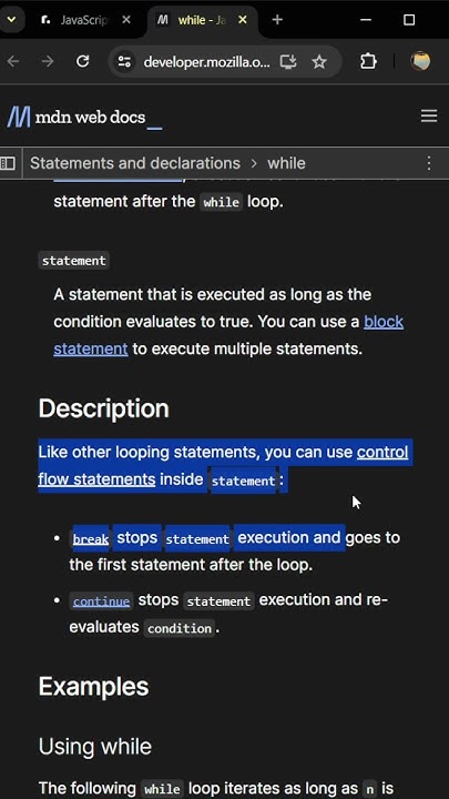 What Is While Loop In Javascript Coder Javascript Htmlcss Chatgpt Programminglanguage