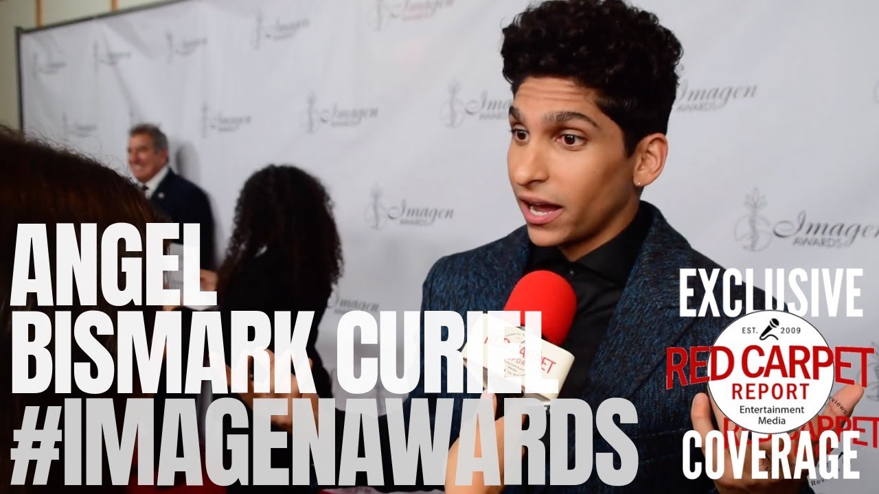 Angel Bismark Curiel #Pose interviewed at 2019 Imagen Awards Red Carpet ...