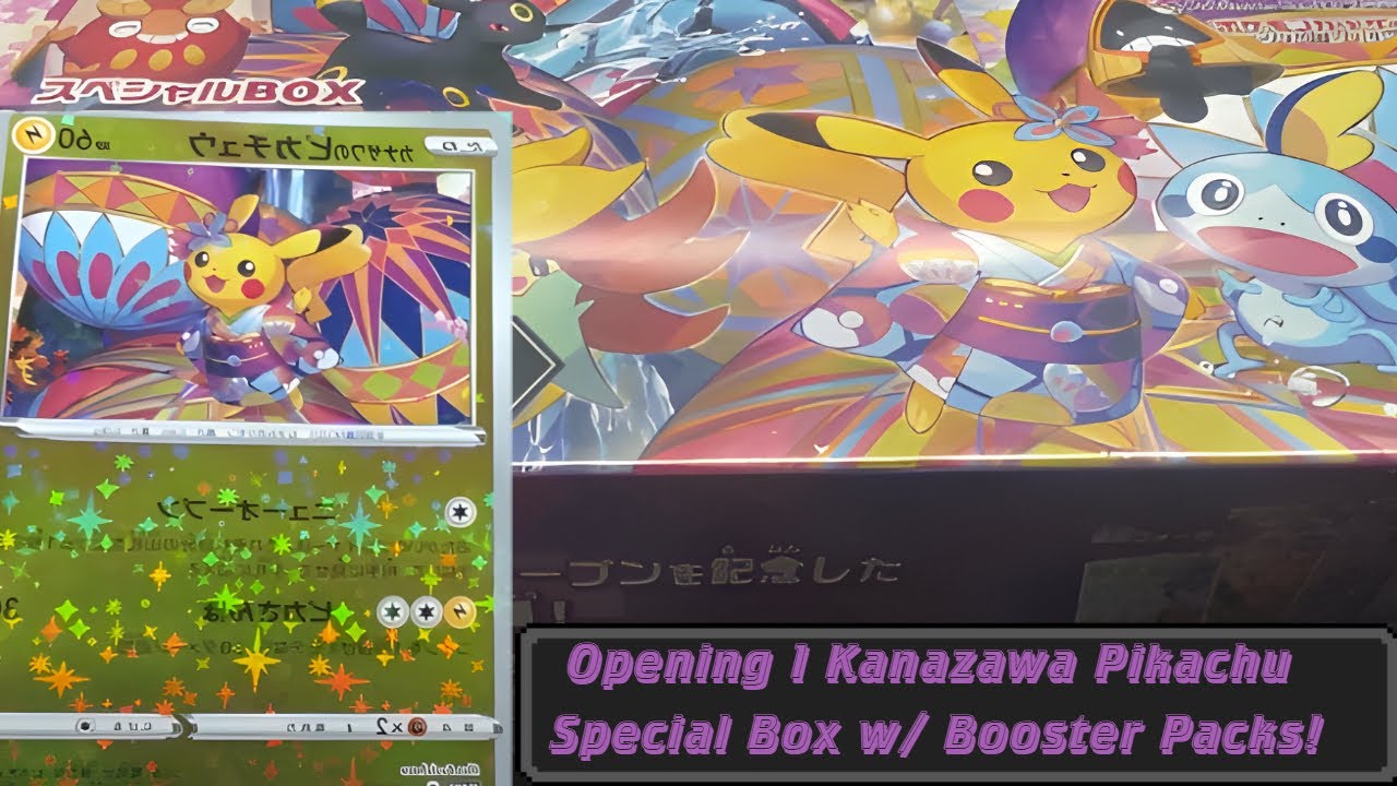 Opening 1 Japanese Pokémon Center Kanazawa Pikachu Commemoration ...
