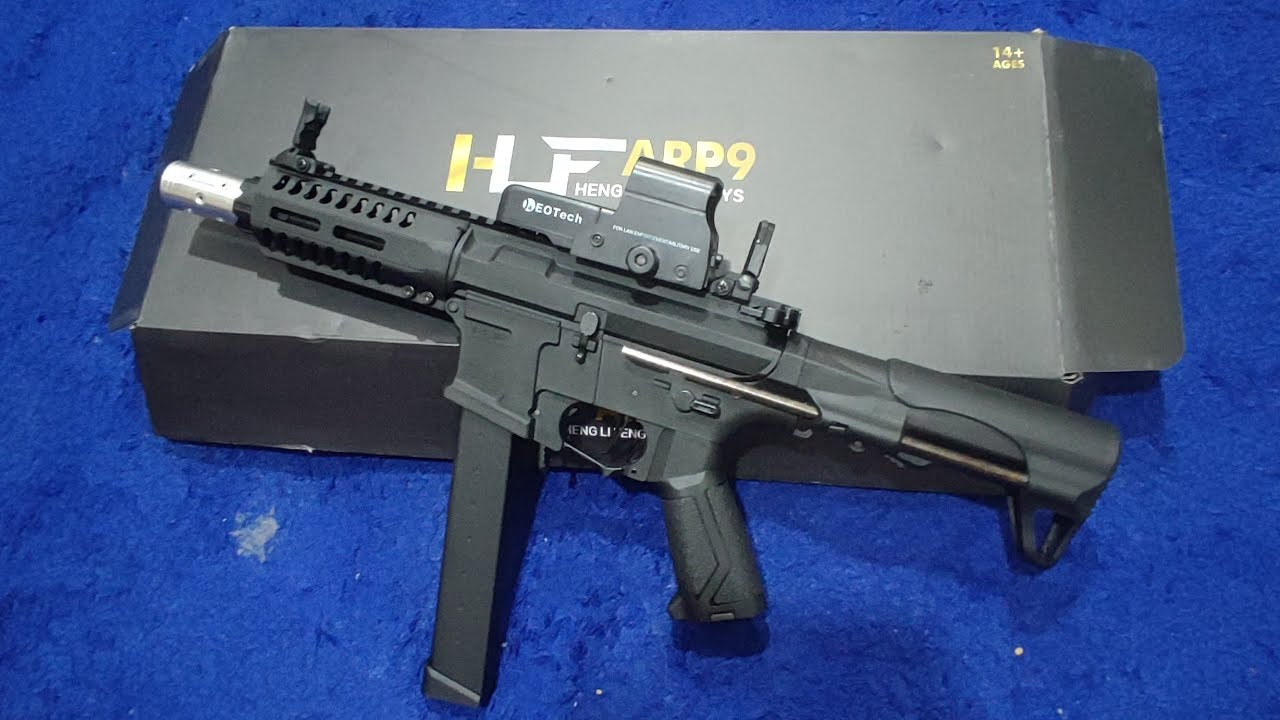 REVIEW AND TEST AIRSOFT ARP9 - YouTube