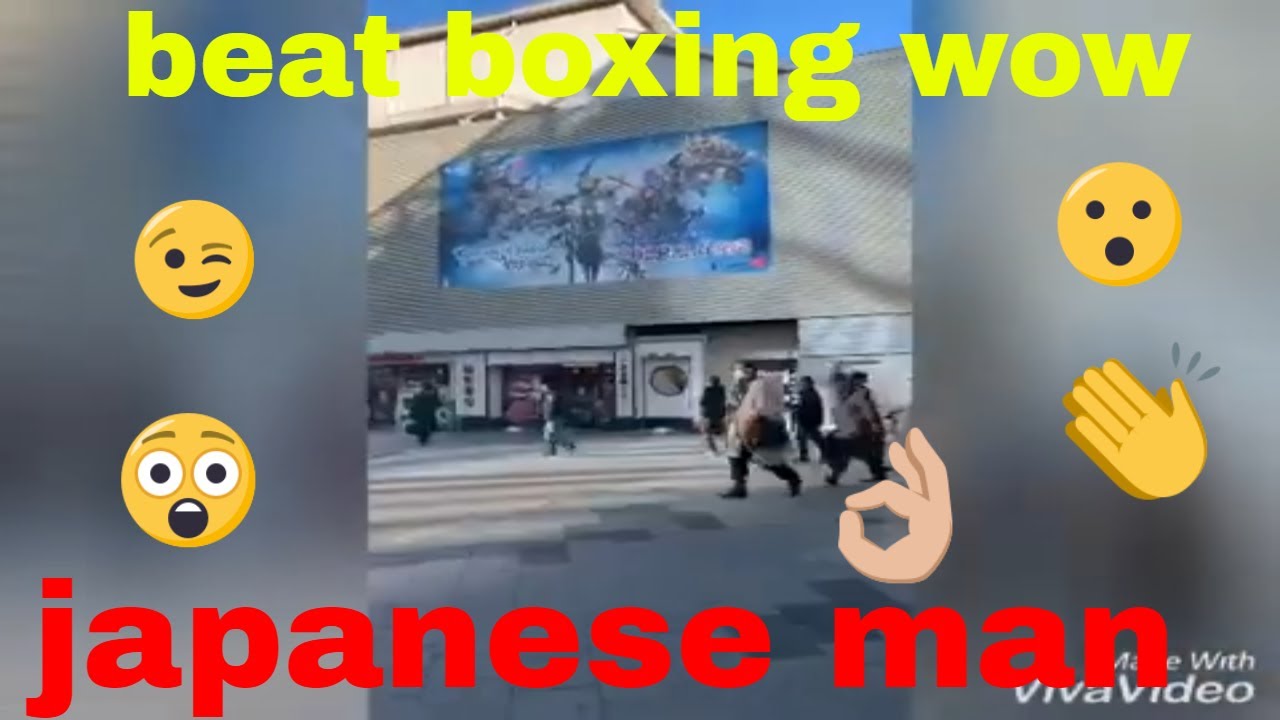 a japanese man show off his beatboxing skills - YouTube