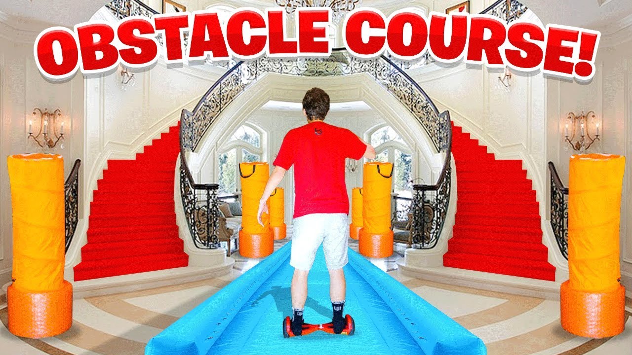 2HYPE SUPER MANSION OBSTACLE COURSE CHALLENGE - YouTube