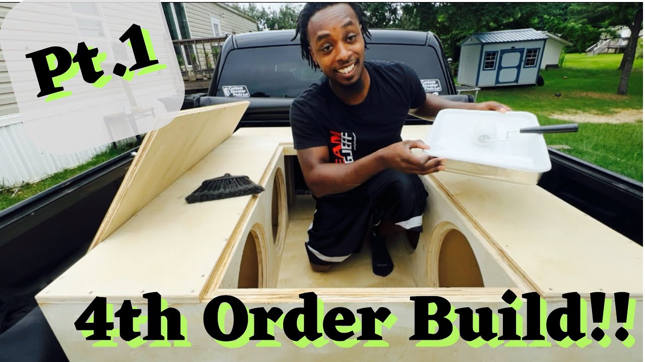 My Biggest Bass Build Yet!!| 4th Order Blow Through Build!| Pt.1 ...