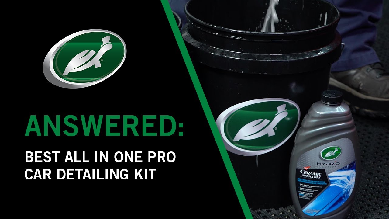 Best All in One Pro Car Detailing Kit - YouTube