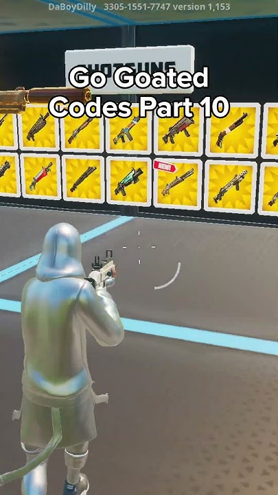 Go Goated Codes Part 10 🐐 - YouTube