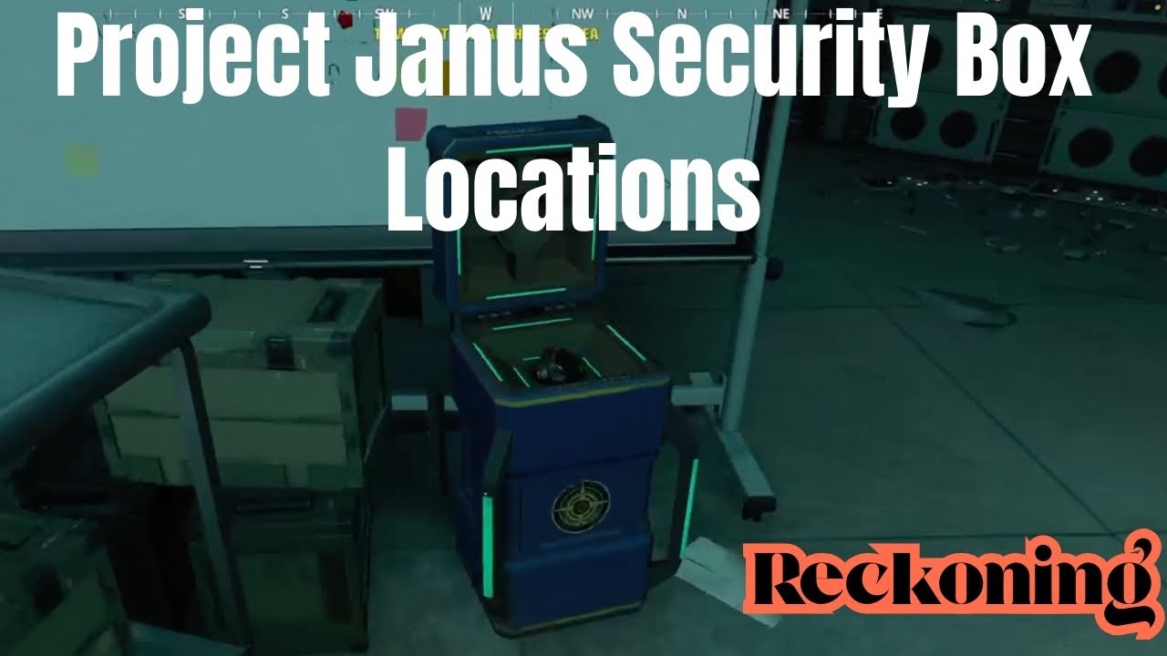 Project Janus Security Box Locations in BO6 Zombies - Reckoning Easter Egg - YouTube