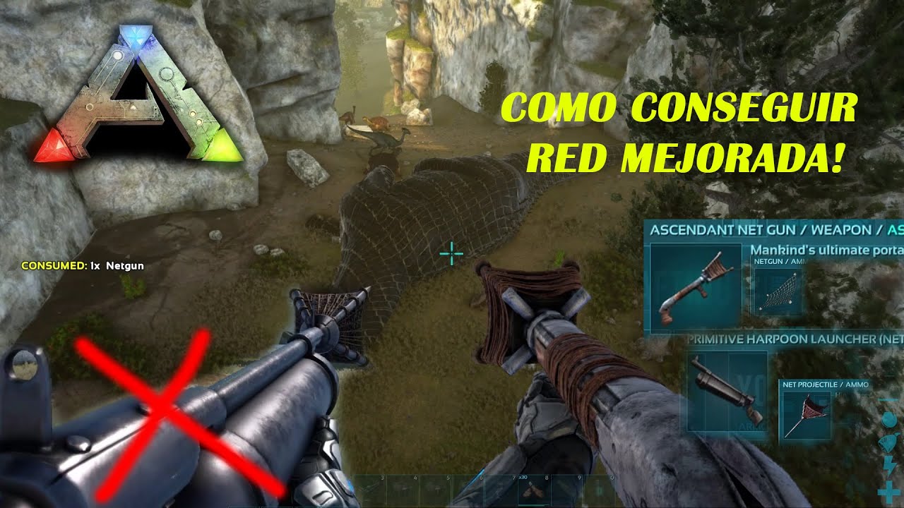 ARK GENESIS 2 Como CONSEGUIR Pistola de RED MEJORADA - YouTube