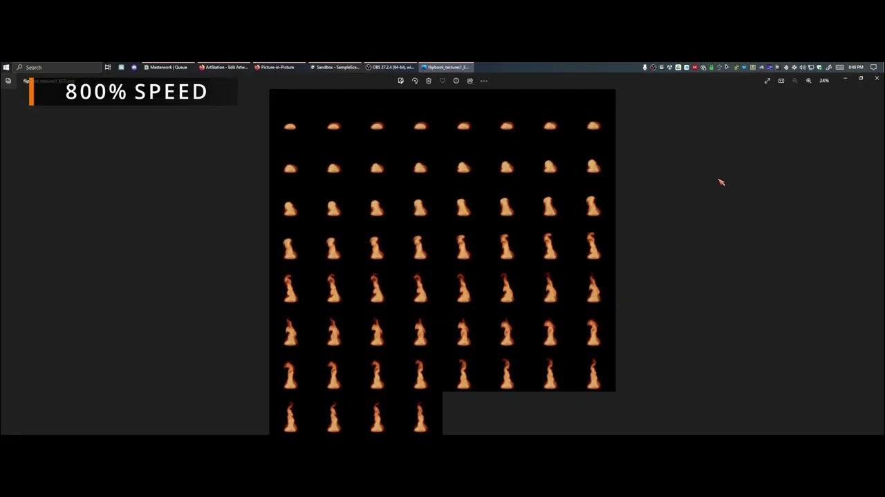 Houdini Fire Flipbook Generation Tool - YouTube