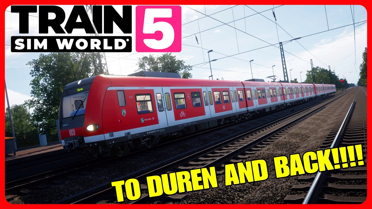 Duren Duren | TRAIN SIM WORLD 5 | Schnellfahrstrecke Koln | Scenario #5 ...