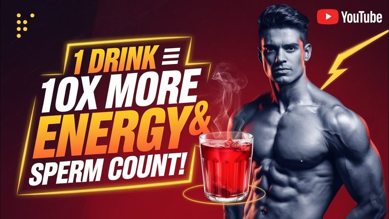 Men Must Drink | Boost Sperm Count | Erectile dysfunction | Control BP ...