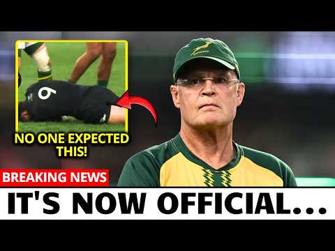 IT'S NOW OFFICIAL! Springbok Icon Just Exposed Something Shocking! You Won't Believe It