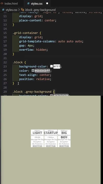 Creating A Pricing Cards Component With Html And Css Coding Html Css Programming