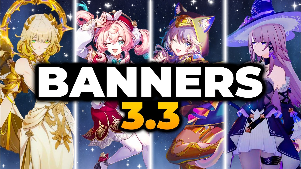 NEW UPDATE! HSR 3.3 BANNERS ROADMAP ALONG WITH RERUNS | Honkai: Star ...