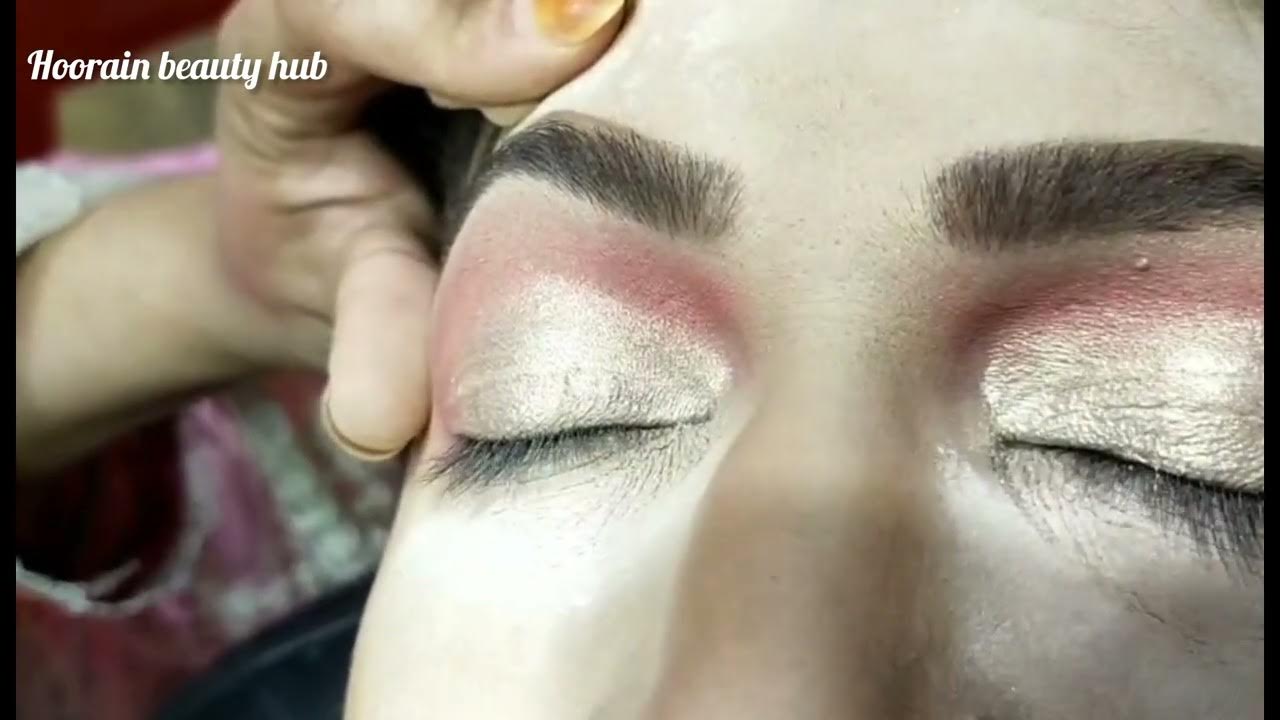 valima eye makeup tutorial step by step | Glamorous look bridal eyes makeup | easy ...