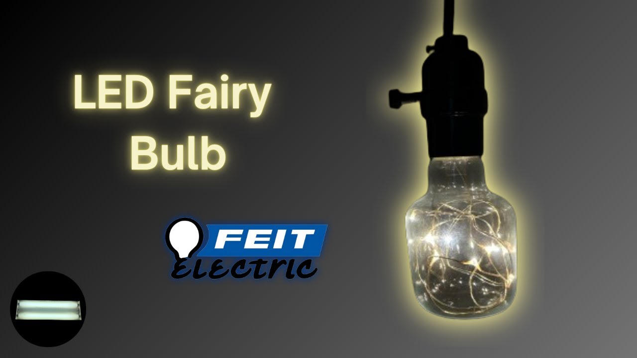 Feit Electric 1-Watt T19 LED Fairy Bulb - Overview and Test ...