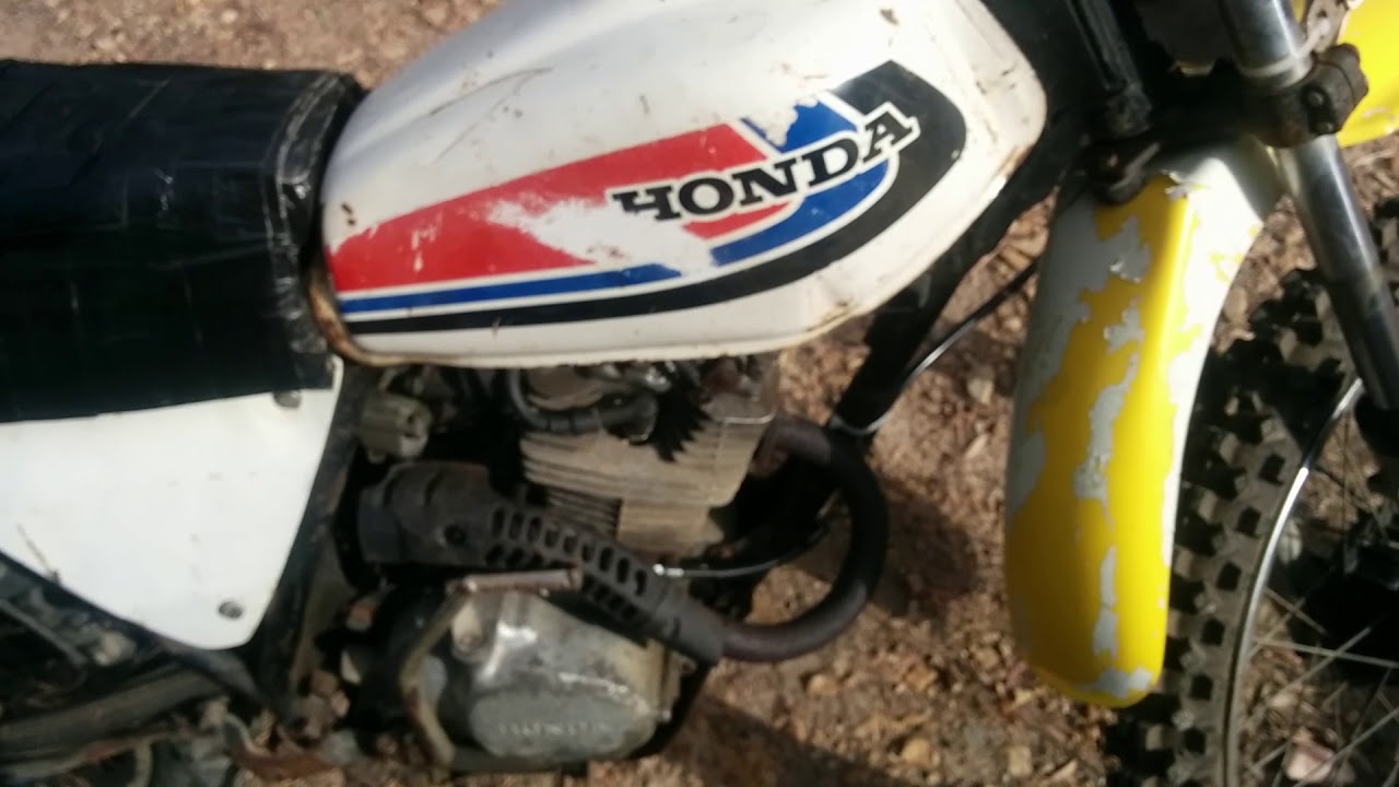 XL185 engine running - YouTube