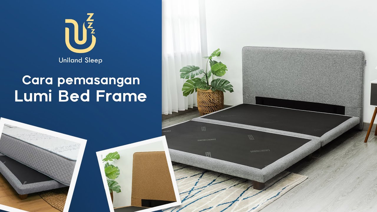 Cara Pemasangan Dipan & Sandaran Lumi Bed Frame - YouTube