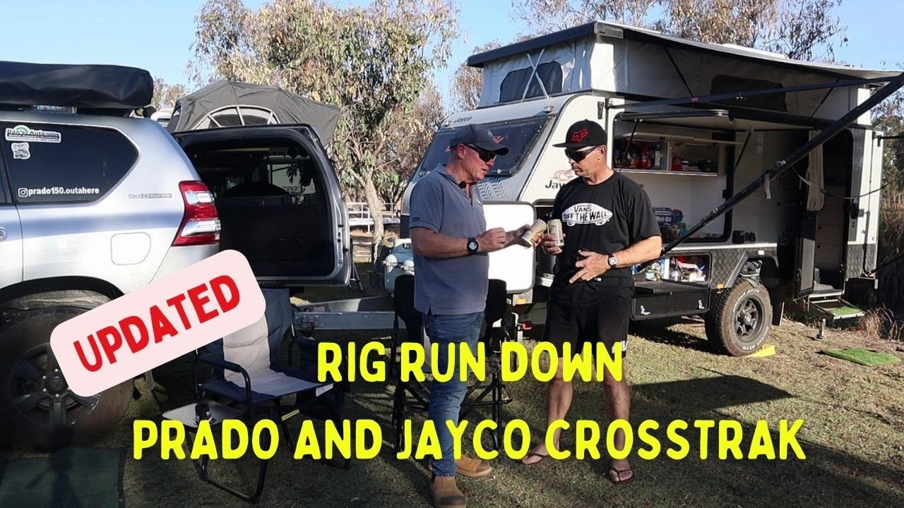Prado 150 and Jayco Crosstrak RIG RUNDOWN - YouTube