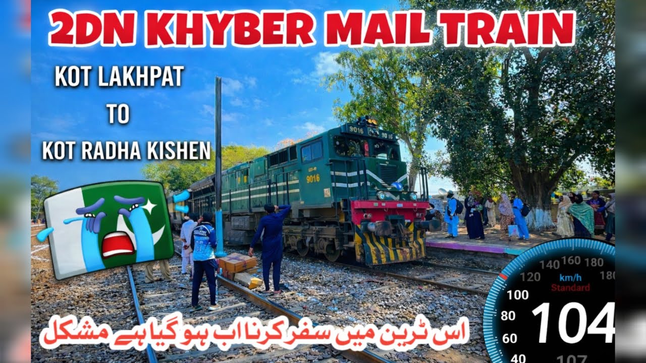 Khyber Mail 2Dn Overcrowded Journey 😳 | Real Pakistan Railways Rush ...