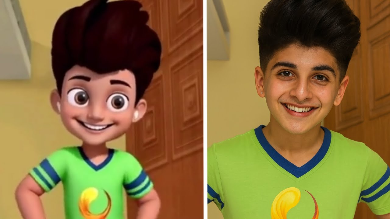 Kiko And Super Speedo All Cartoon Character's Into Real Life | Amazing ...