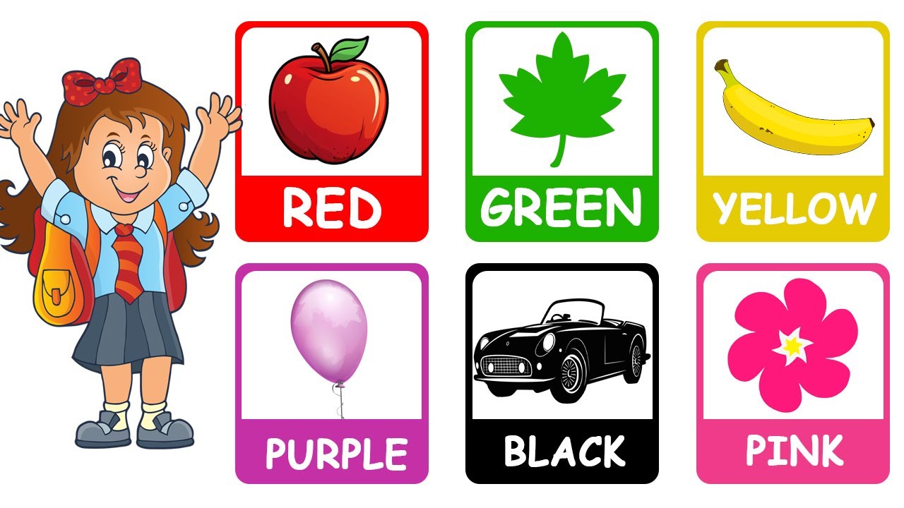 Learn color name||Kids learning Colors name||Name of colors || Kids ...