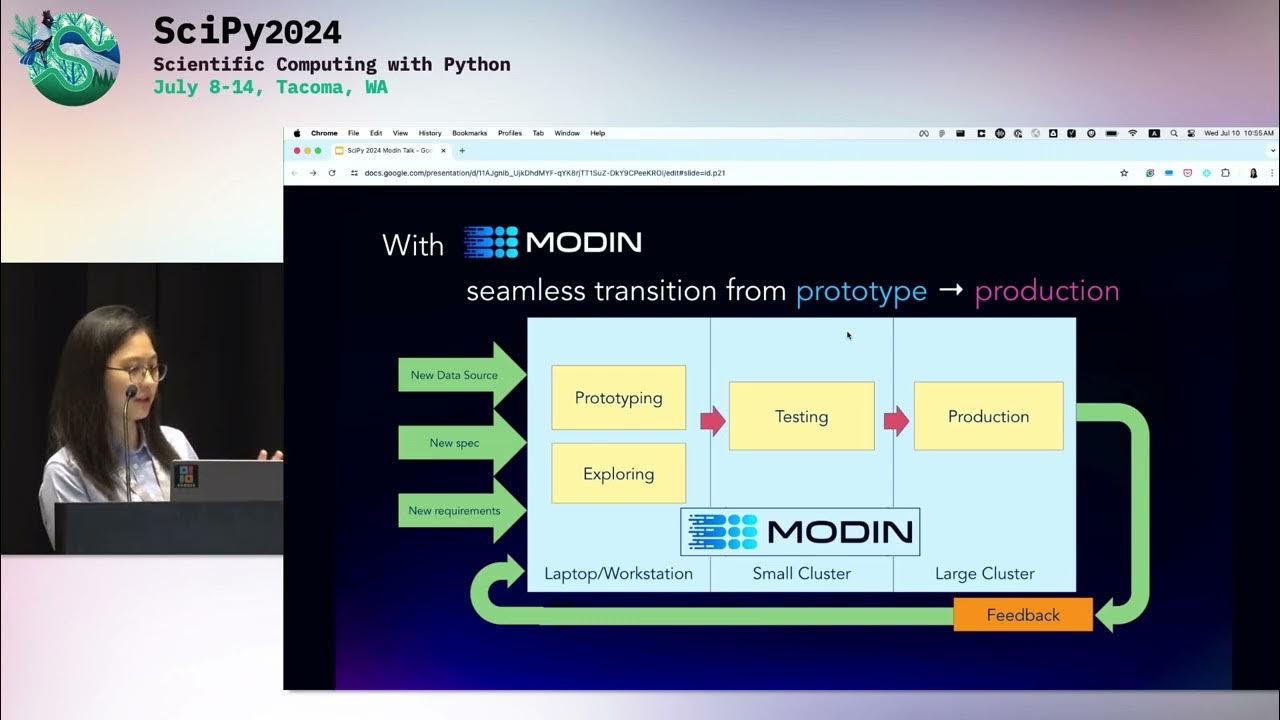 Doris Lee - Scaling your data science workflows with Modin | SciPy 2024 - YouTube