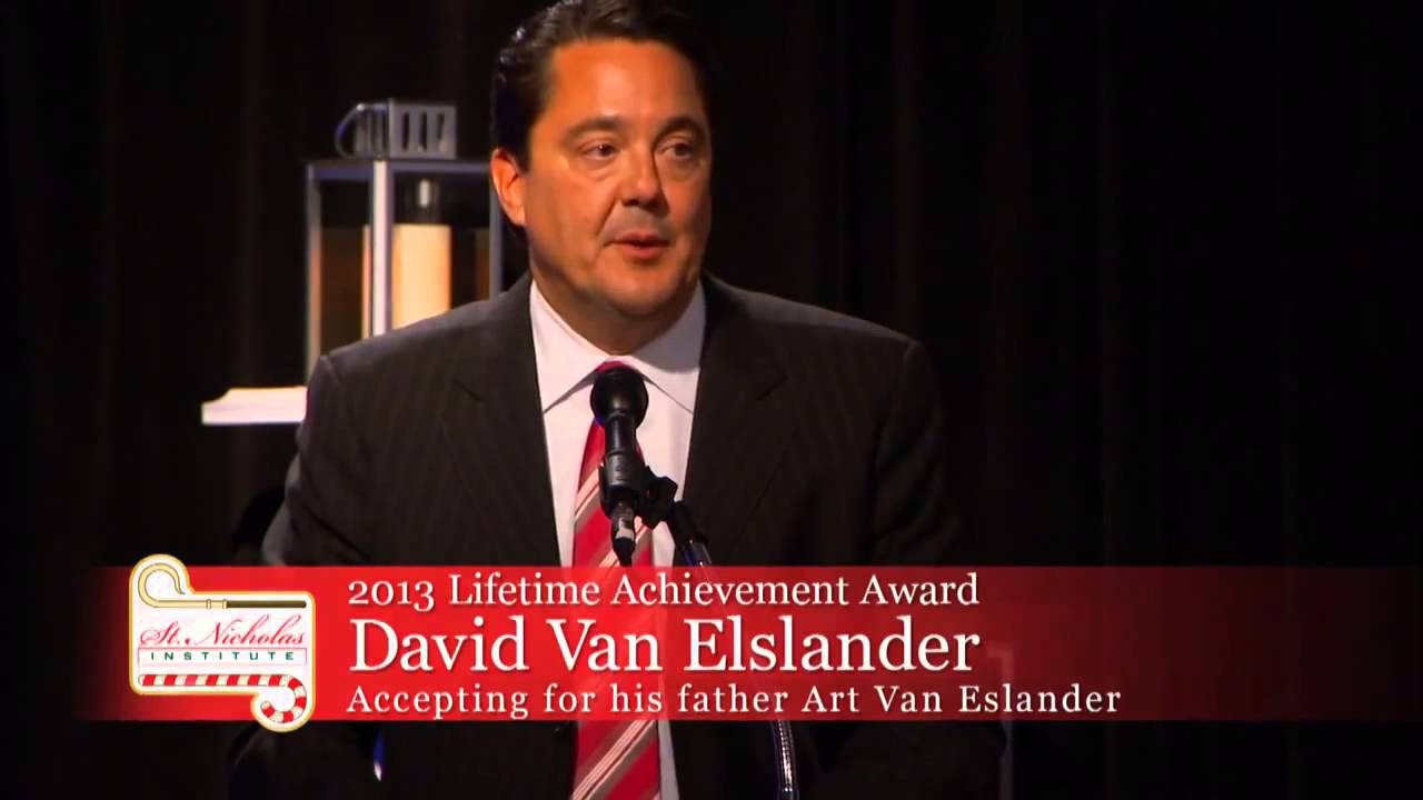 2013 Lifetime Achievement Award Acceptance - Art Van Elslander - YouTube