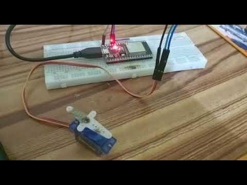 ESP32 Servo Motor Web Server with Arduino IDE - YouTube