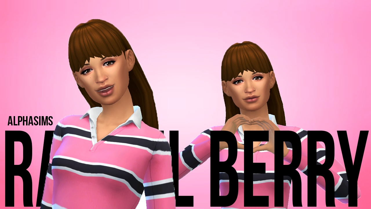 The Sims 4 CAS | Rachel Berry! - YouTube