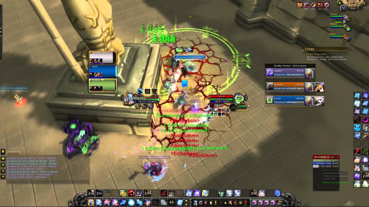 6.2.4 Beast Cleave PvP | 3v3 | WoW WoD - YouTube