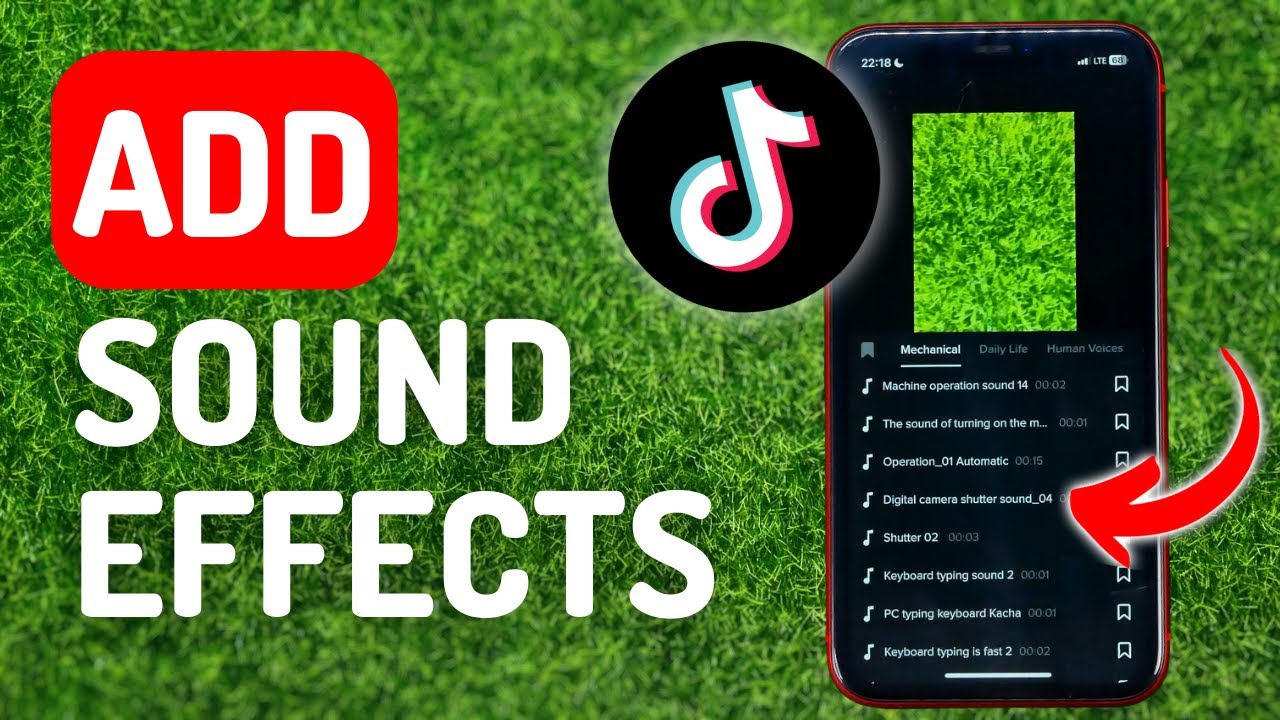 How to Add Sound Effects to Your Tiktok Video - YouTube