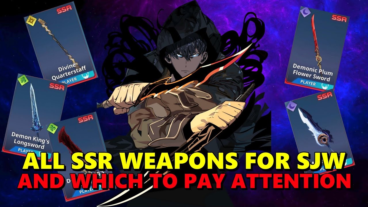 ALL COMBINATIONS OF WEAPONS FOR SJW. WHAT SHOULD YOU FOCUS? [Solo ...