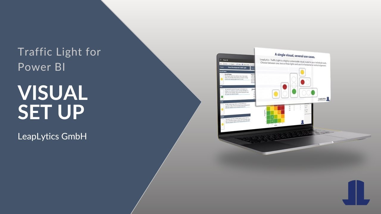 Visual Set Up - LeapLytics Traffic Light for Power BI - YouTube