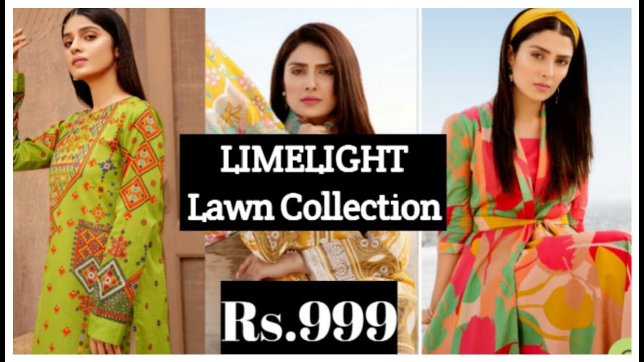 Limelight brand new lawn collection || 2021 limelight lawn collection ...