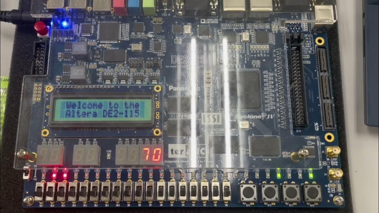 FPGA PROJECT-Traffic light controller - YouTube