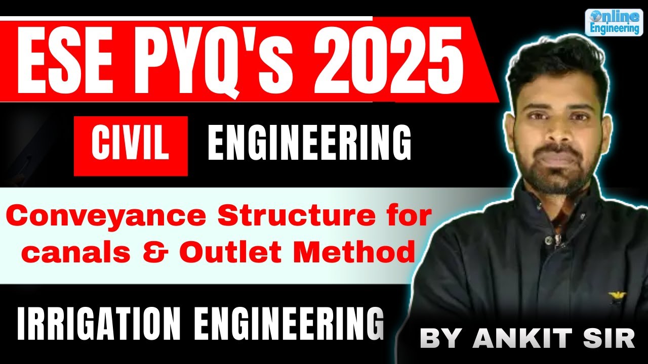 Conveyance Structure for canals & Outlet Method || Irrigation ...