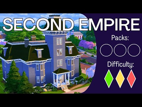 How To Build a SECOND EMPIRE Like a Nerd - In Depth Base Game Only Sims 4 Tutorial