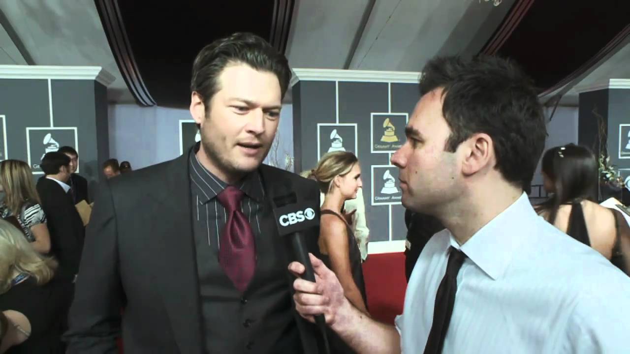 53rd Grammy Awards - Blake Shelton Interview - YouTube