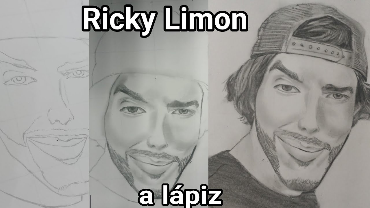 DIBUJO A RICKY LIMON CON CARA DE MEWING - LoaiArt - YouTube