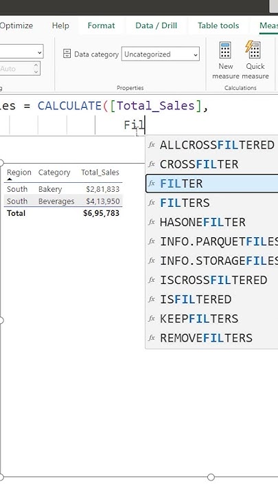 Filtering Multiple Fields In A Measure Power Bi Quick Tip Mitutorials Powerbi Youtube